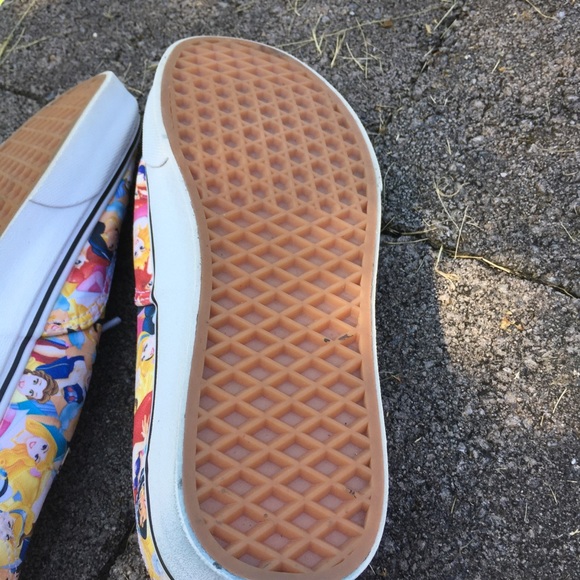 Vans | Shoes | Disney Princess Print Vans | Poshmark